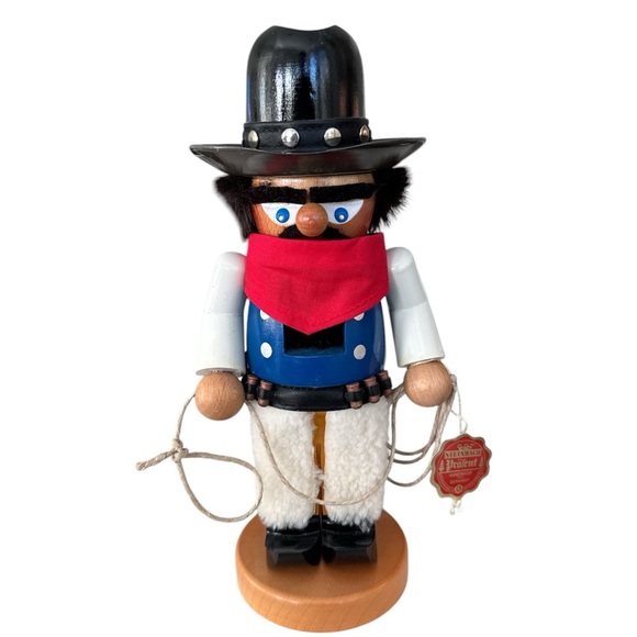 Steinbach | Holiday | Steinbach Chubby Cowboy Wooden Nutcracker Multi ...